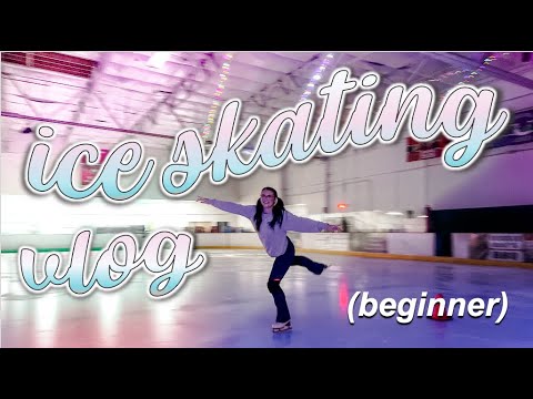 relaxing skating vlog (come w/ me to lessons as a beginner) - YouTube
