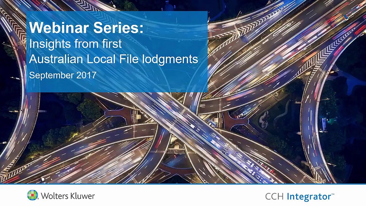 Insights from the first Australian Local File lodgments - YouTube