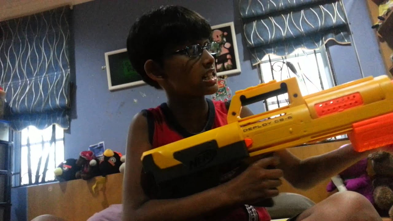 Nerf deploy - YouTube