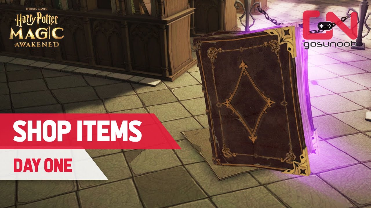 Harry Potter Magic Awakened Shop Items - YouTube