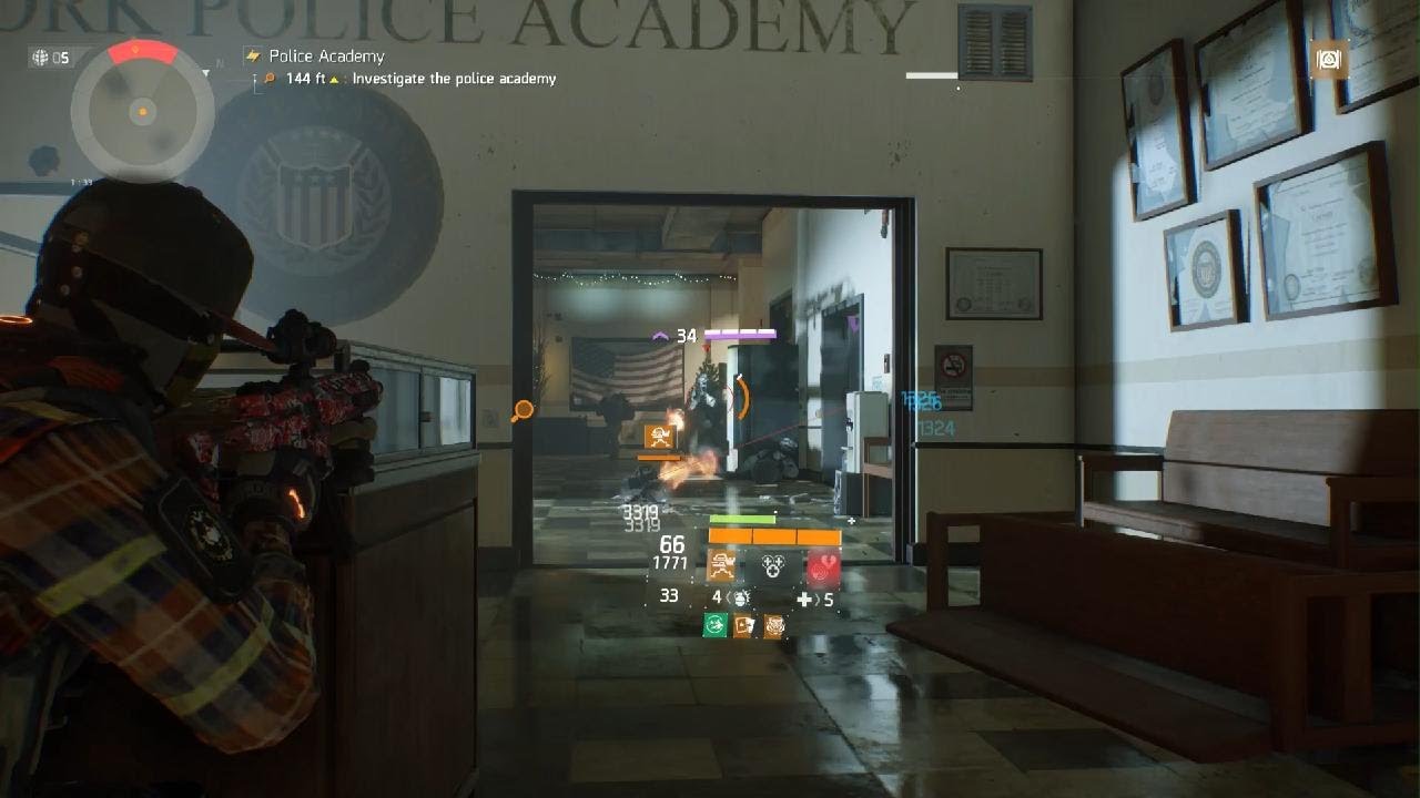 Tom Clancy's The Division Investigating the police academy - YouTube