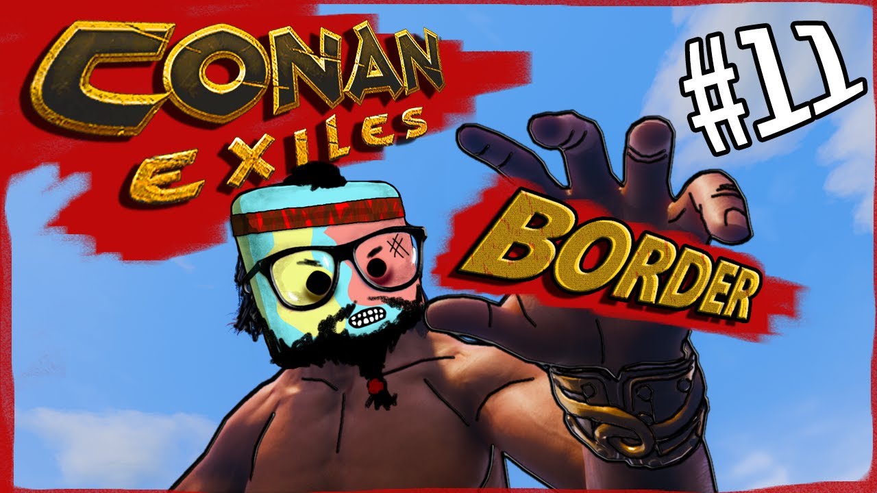 CONAN EXILES 11 Ramón llega a visitarnos XD - YouTube