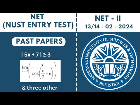 NET Past Papers 2024 || Mathematics || Tips for NET Maths Portion #nust ...