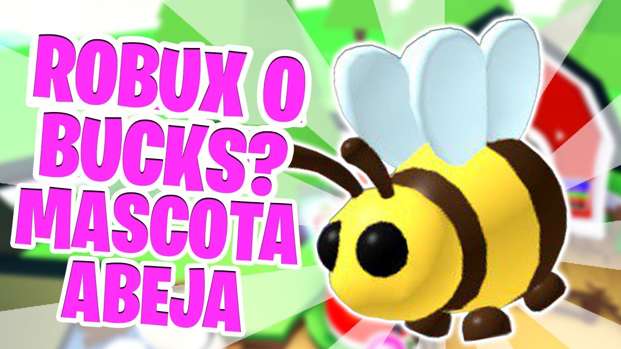 COMO TENER LA *NUEVA MASCOTA* ABEJA 🐝 ACTUALIZACIÓN ADOPT ME ROBLOX ...