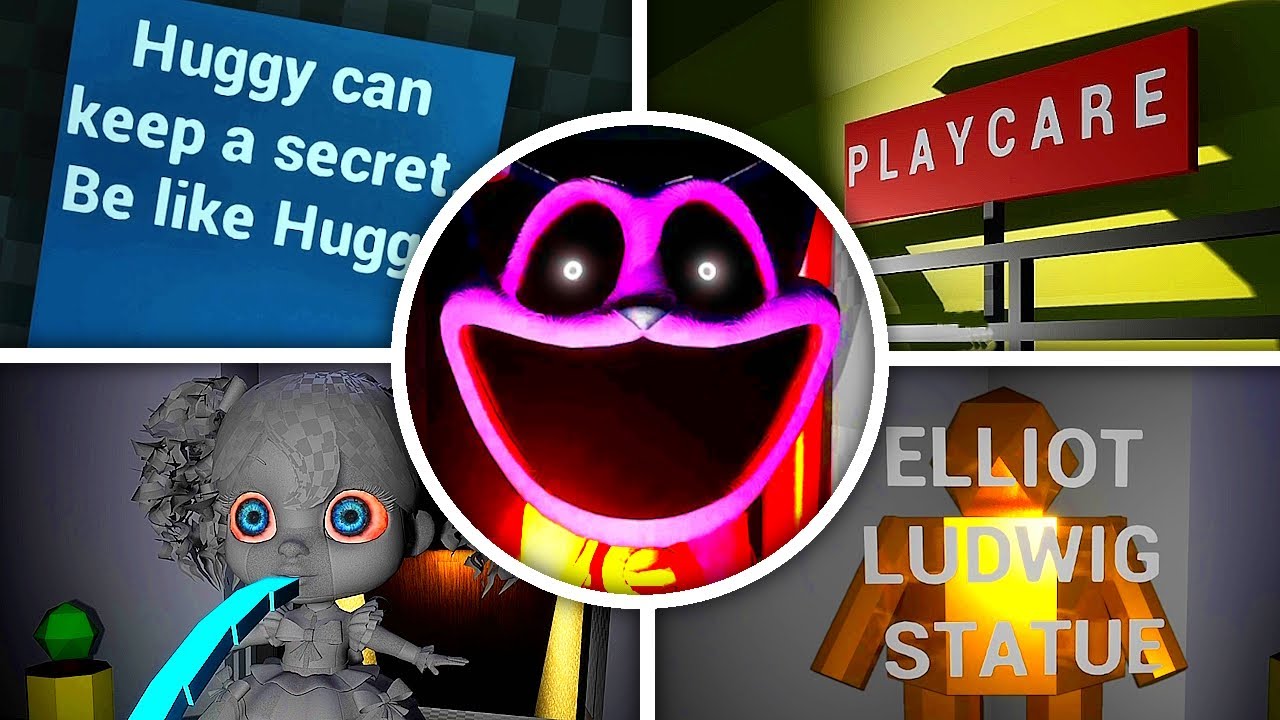 Poppy Playtime: Chapter 3 - Unused CONTENT & Secret Levels + Out of ...