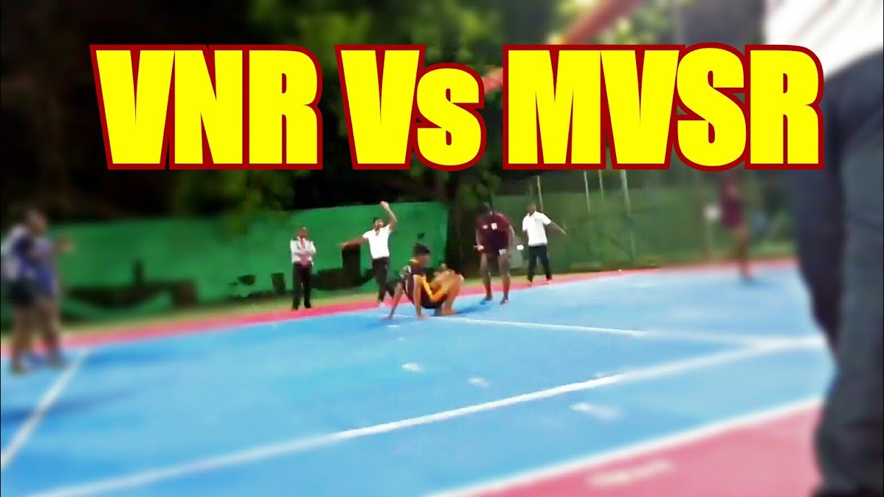 VNR vjiet Vs MVSR Kabaddi ll NIT WARANGAL 2k18 fest ll HD VIDEO ll ...