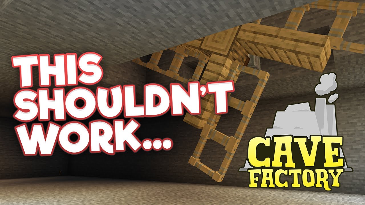Create An Underground Windmill?!? // Cave Factory Modpack Part 2 - YouTube