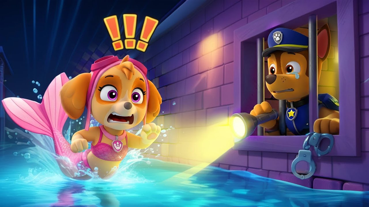 Mermaid Skye Is ?! CHASE Please Help!! | PAW Patrol Funny Animation ...