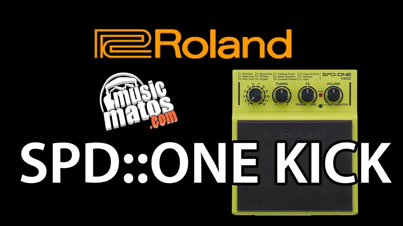 Roland SPD::ONE KICK - YouTube