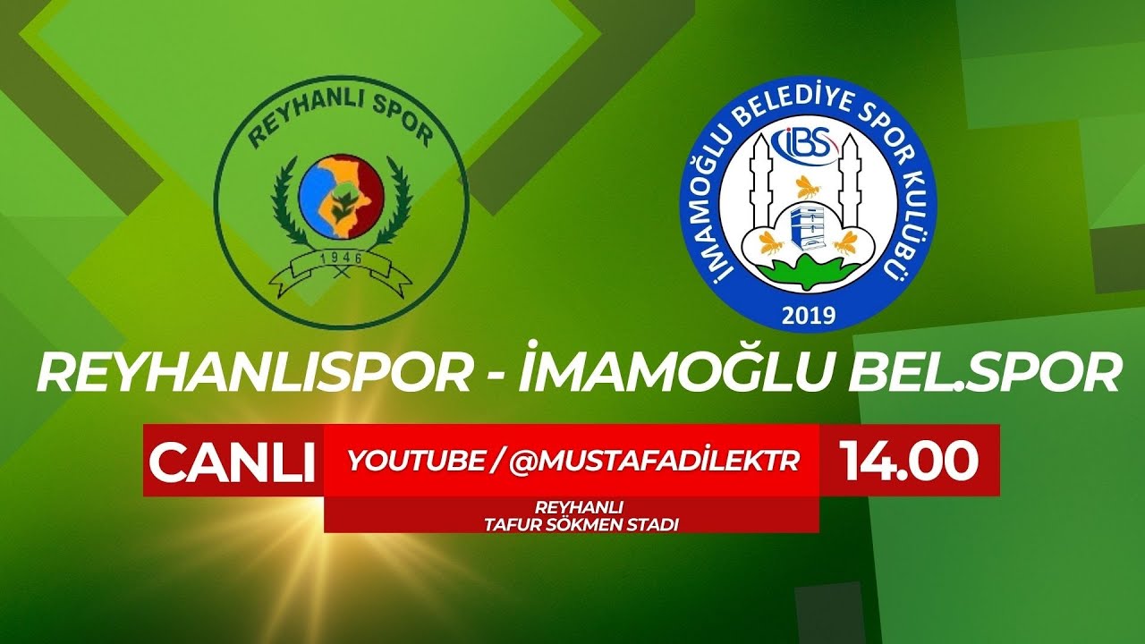 CANLI - BAL Ligi 4.Grup || 🟢REYHANLISPOR - İMAMOĞLU BELEDİYESPOR - YouTube