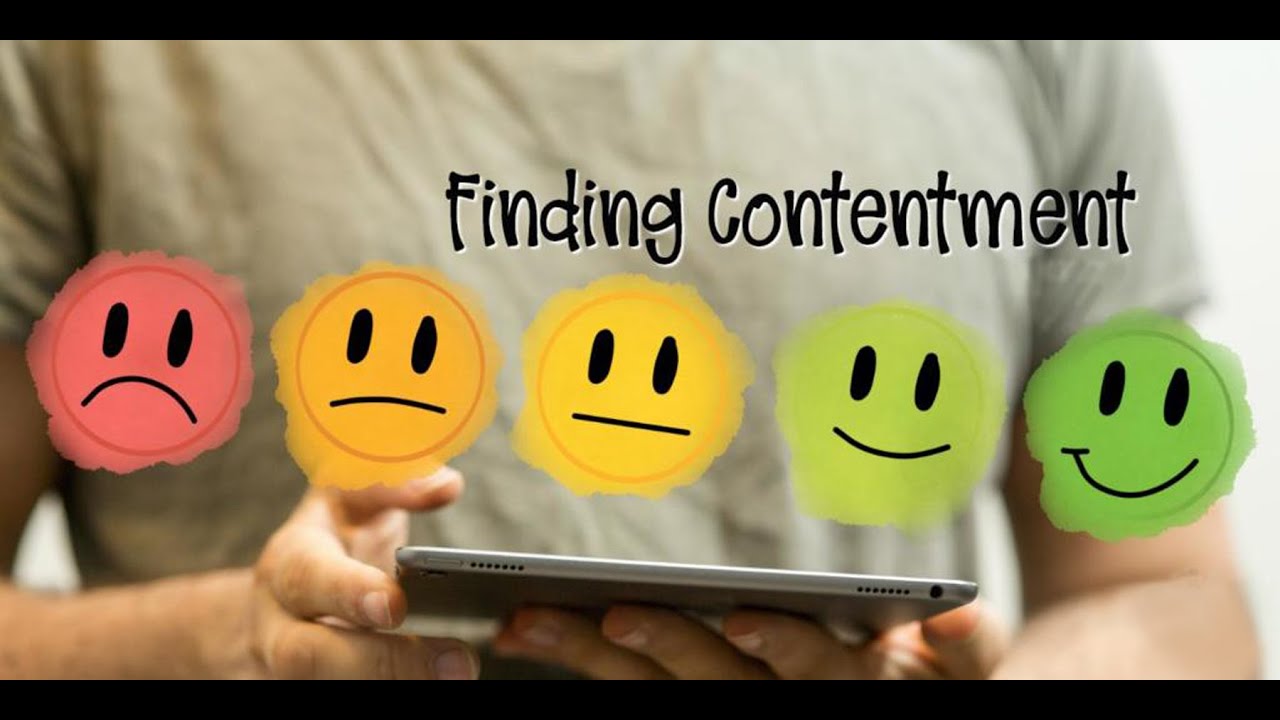 Finding Contentment - YouTube