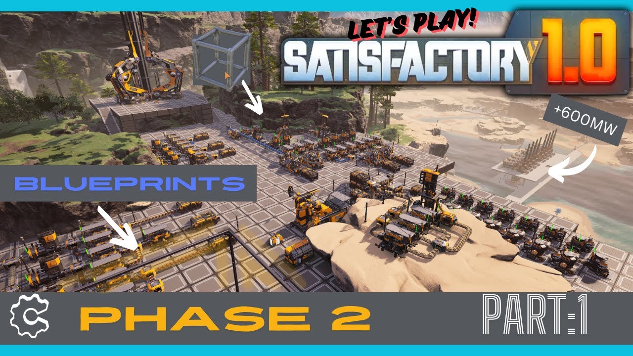 Modular Frames, Coal Power, and Steel: Satisfactory 1.0 VOD: Phase 2 ...