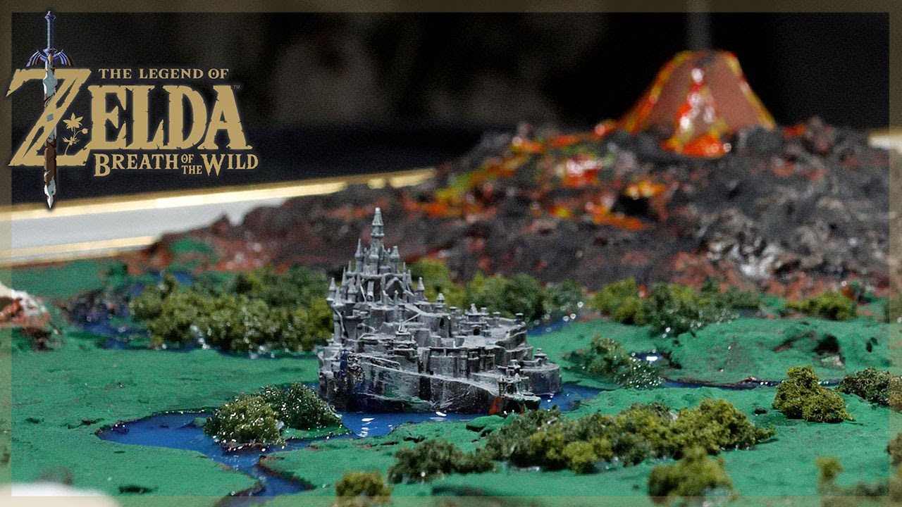 Kingdom of Hyrule Ultra Realistic Map Build - YouTube