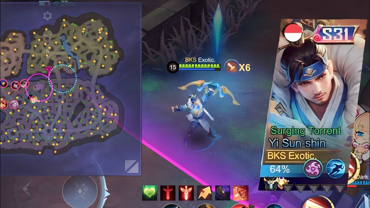 Yi Sun Shin - S31 'Surging Torrent' | Survival Mode | Mobile Legends ...