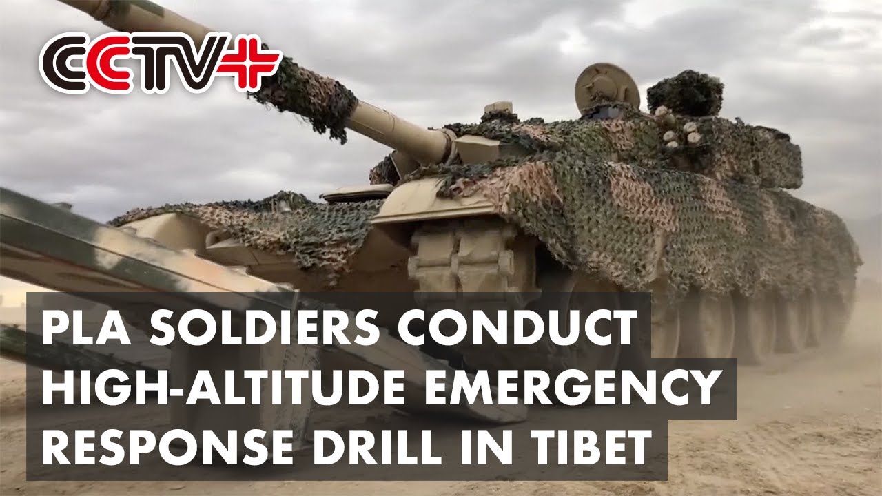 PLA Soldiers Conduct High-Altitude Emergency Response Drill in Tibet ...