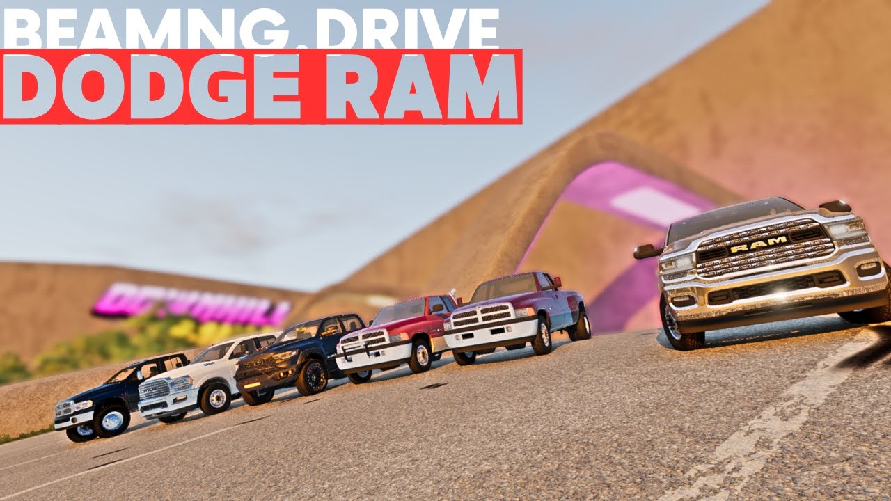 BeamNGDrive Dodge Ram Versões #1 Game Play G90 - YouTube