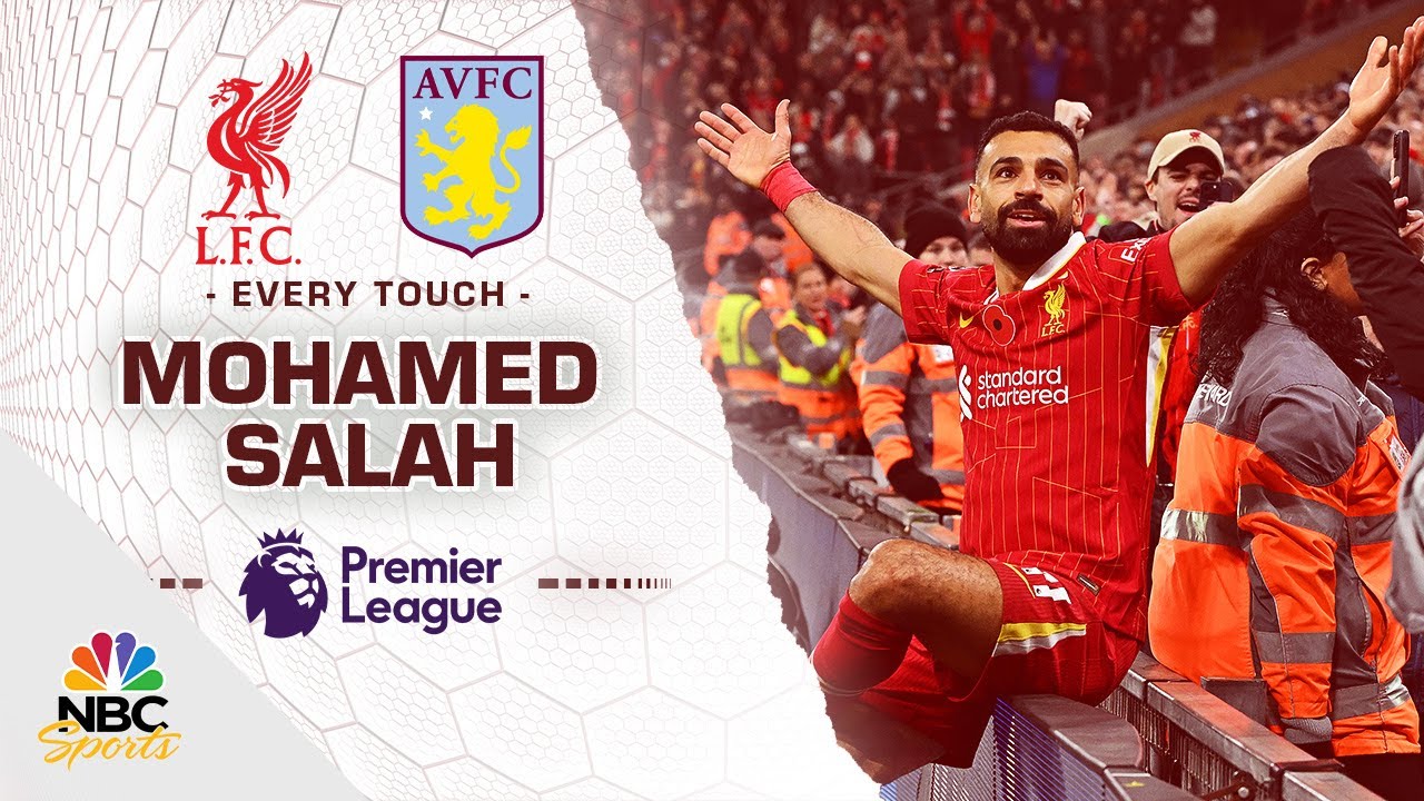 Every touch: Mohamed Salah takes over in Liverpool's win over Villa ...