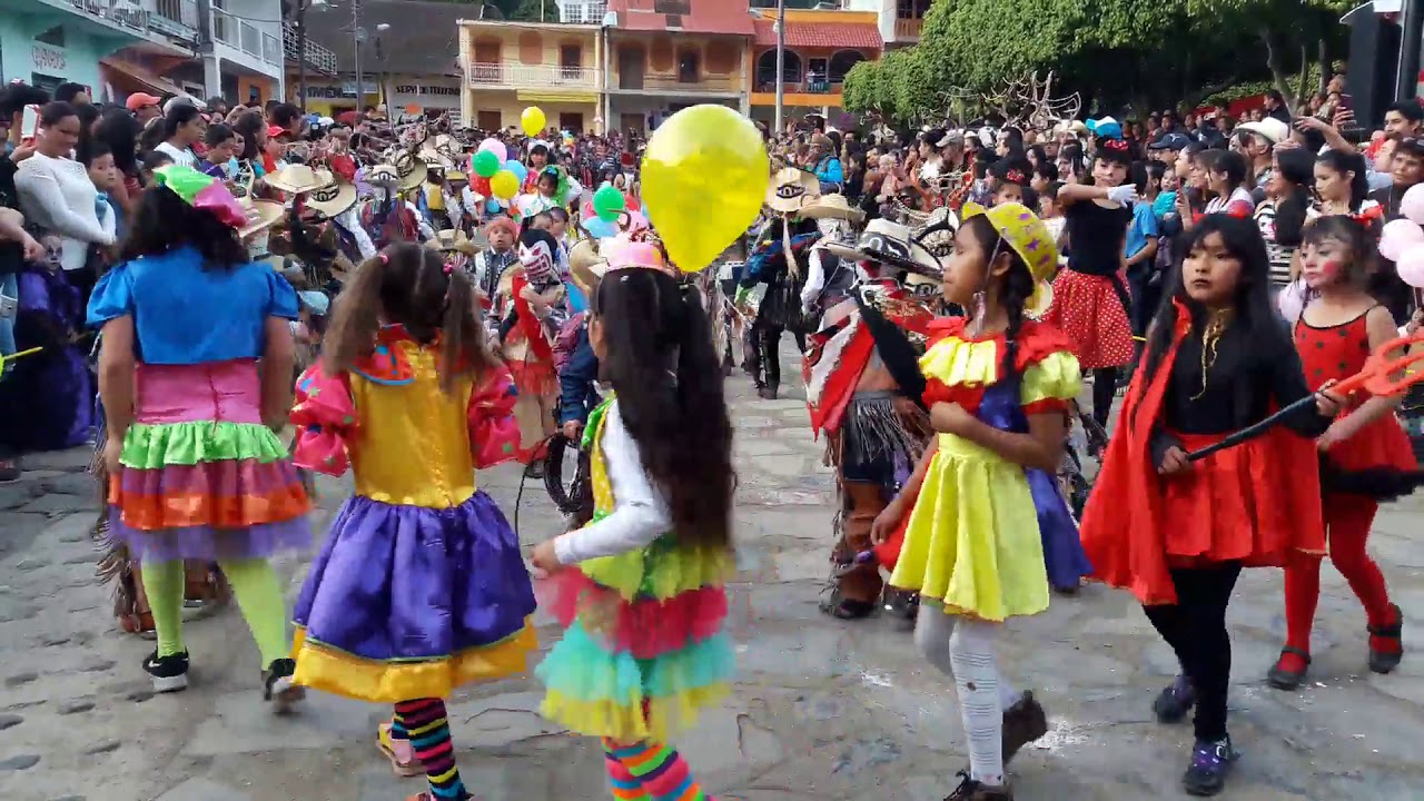 carnaval calnali 2018 MATLACHINES (infantil) - YouTube