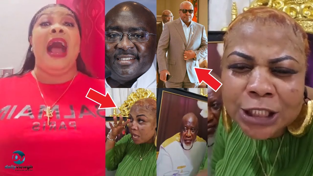 Agradaa & Empress Gifty F!ghts Over Mahama's 2024 Win Against Bawumia ...