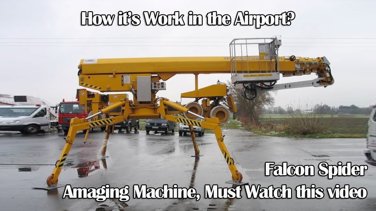 Falcon spider 290 || Latest modern machinery compilation - YouTube