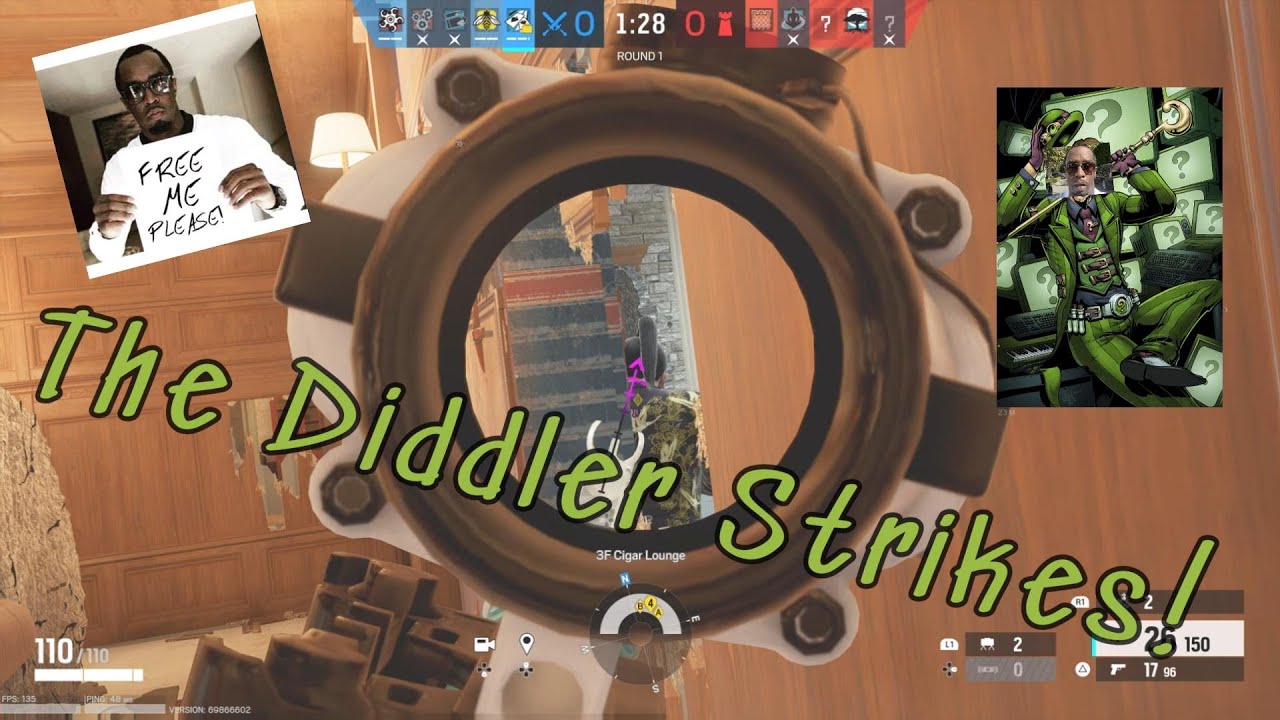 The Diddler In Rainbow Six Seige - YouTube