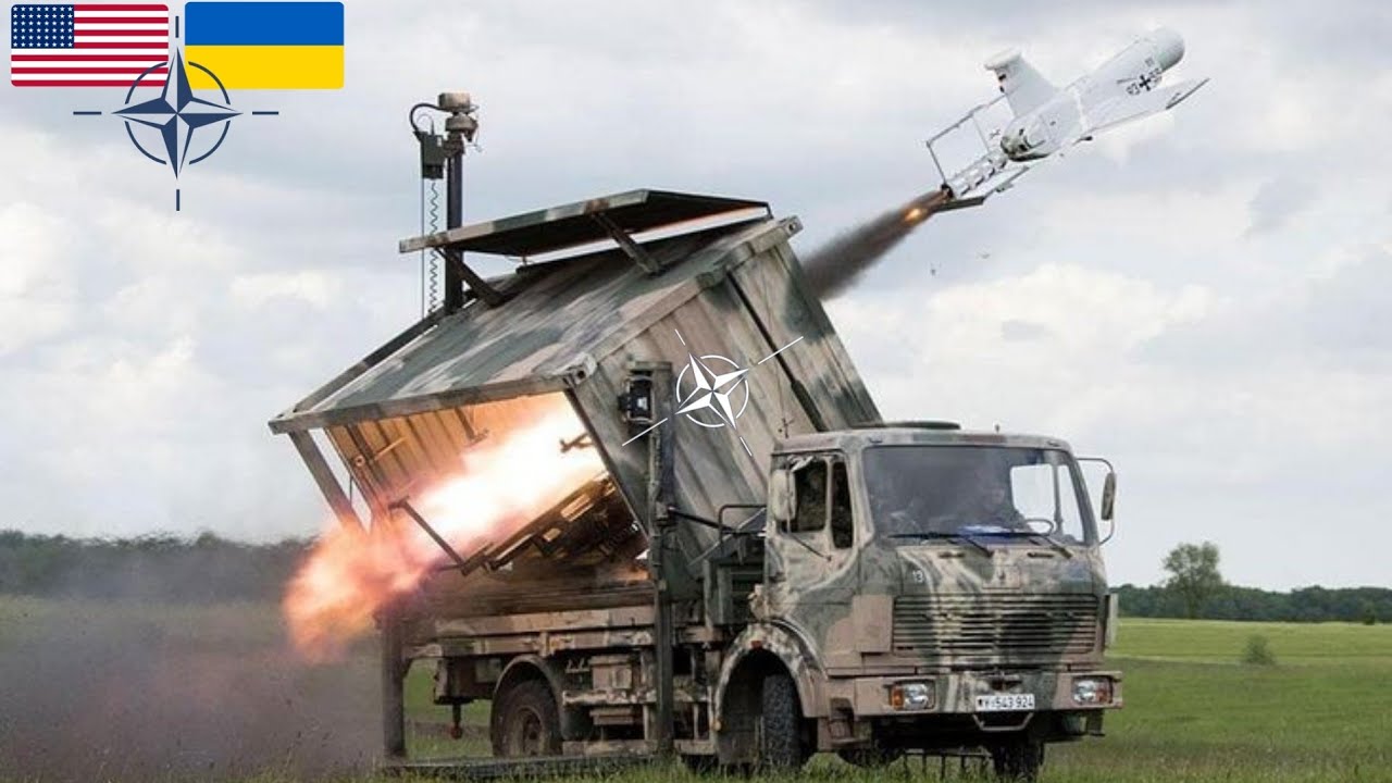 New Ukrainian HARPOON missiles from NATO and America strike Russian ...
