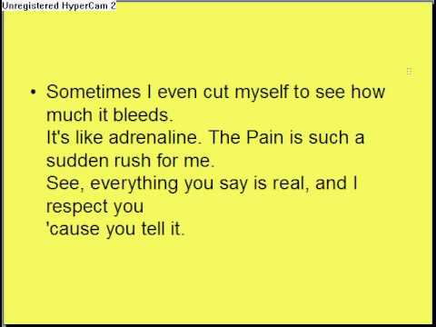 eminem song lyrics for Stan - YouTube