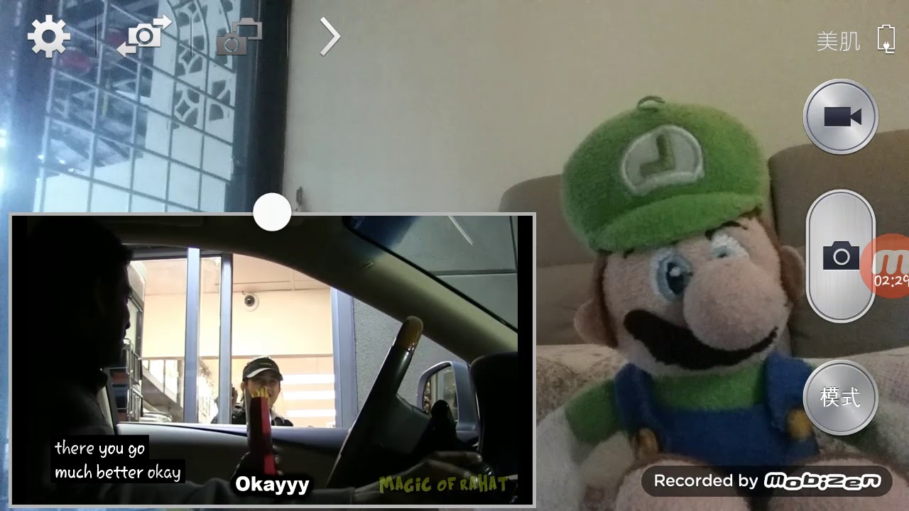 Luigi reacts to magic of rahat - YouTube