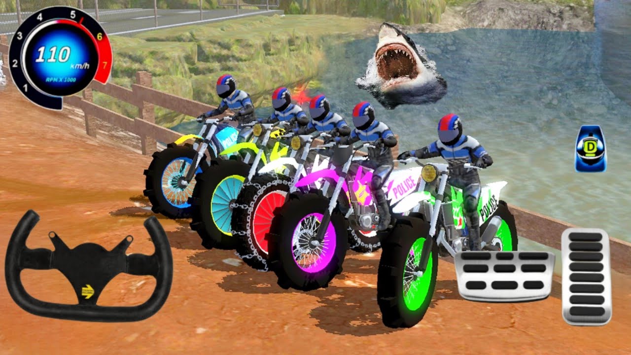 Motocross Bike Dirt Racing Simulator 3D - Off-Road Bike Stunt Driving ...