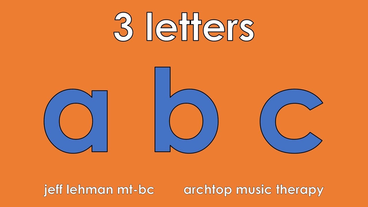 3 Letters [Letter-Sound Correspondence Songs & Videos] - YouTube