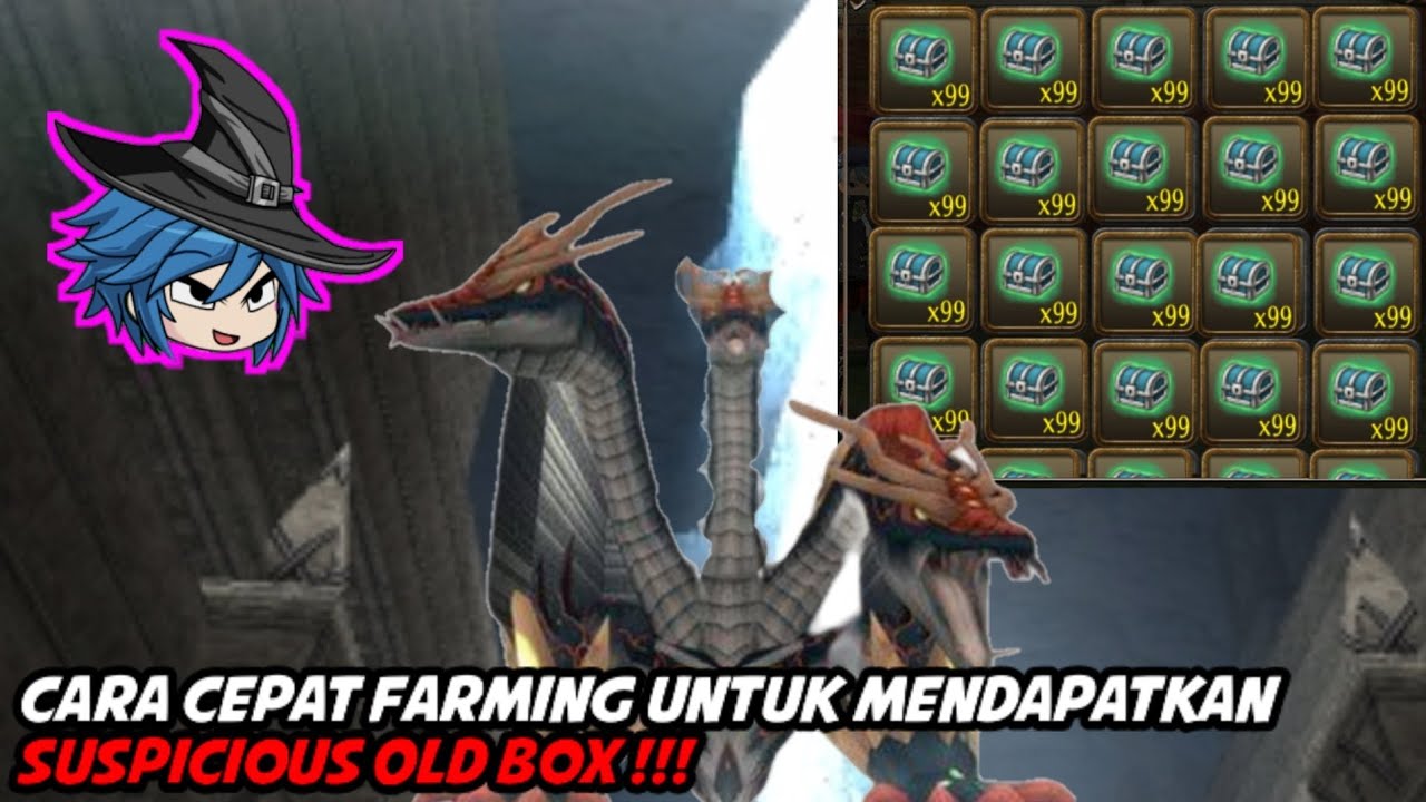 CARA TERCEPAT FARMING UNTUK MENDAPATKAN SUSPICIOUS OLD BOX!!! - Toram ...