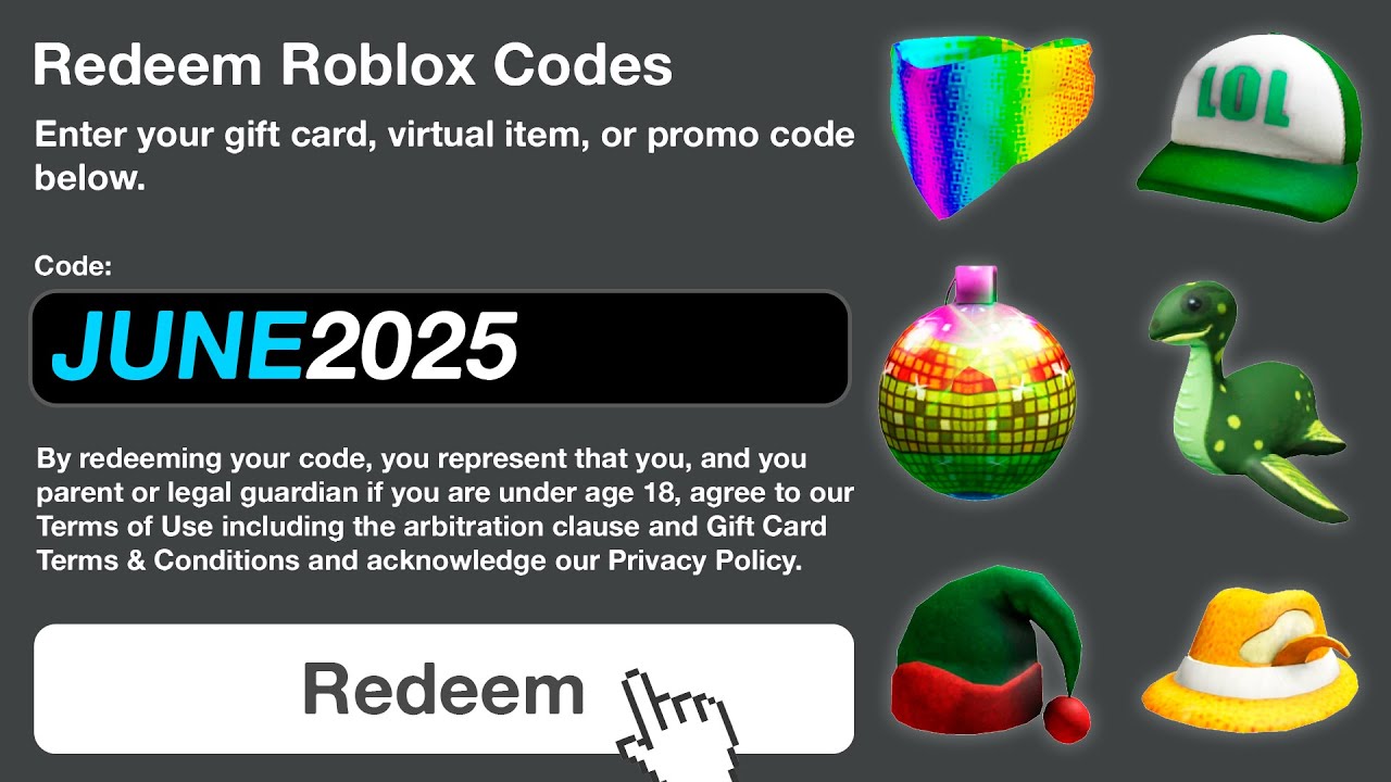 All New JUNE 2025 Roblox Promo Codes For FREE ROBLOX ITEMS + EVENT ...