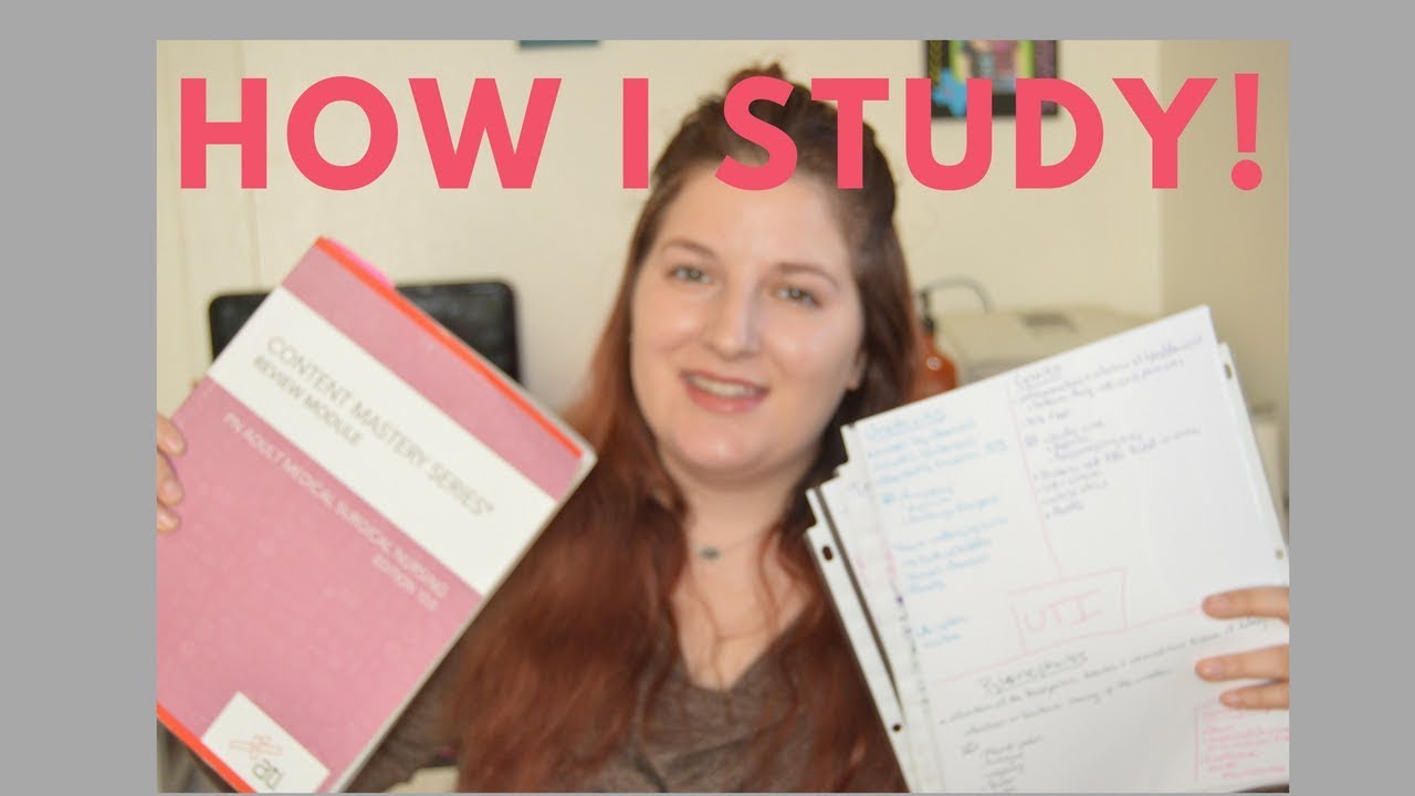 MId Term Update | How I Study For Med-Surg! | Emily Shook - YouTube