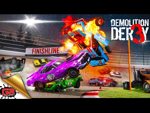Demolition Derby 3 Online Multiplayer | Gameplay Android - YouTube