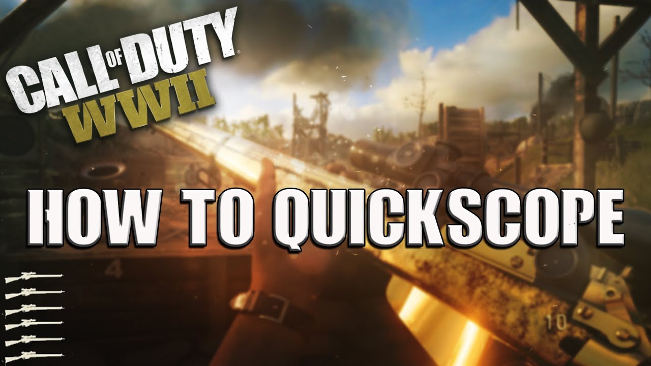 *EASY* How To Quickscope On WWII - YouTube