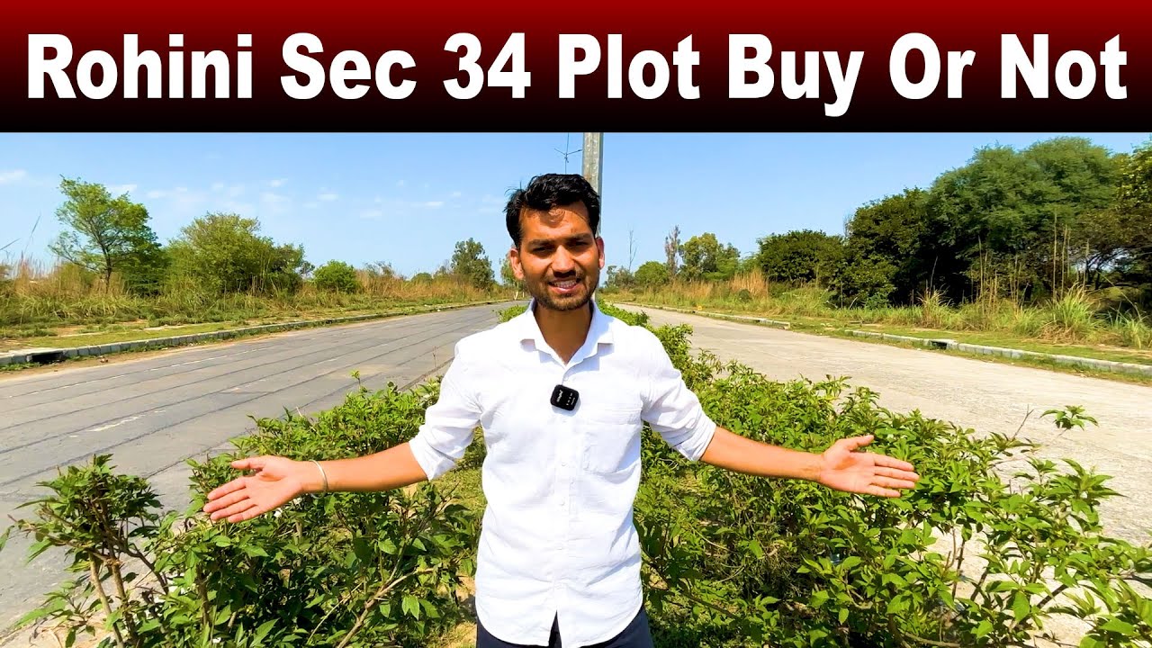 Rohini Sec 34 Plot Buy Or Not ? #rohinisector34 - YouTube
