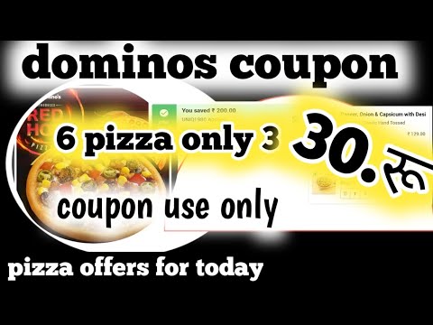 dominos coupon code today || dominos coupons offers || domino's pizza ...