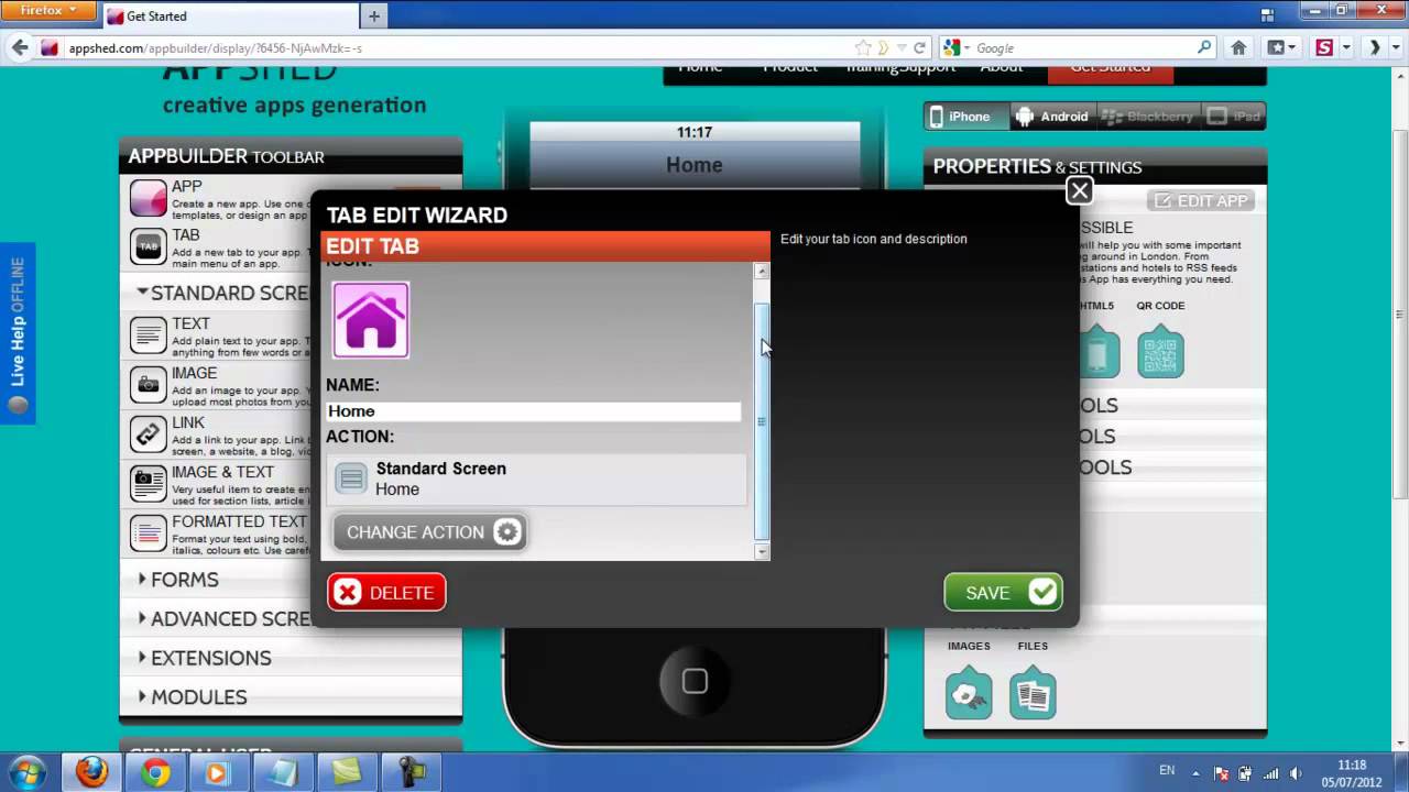6 - AppShed Basics: Changing Actions - YouTube