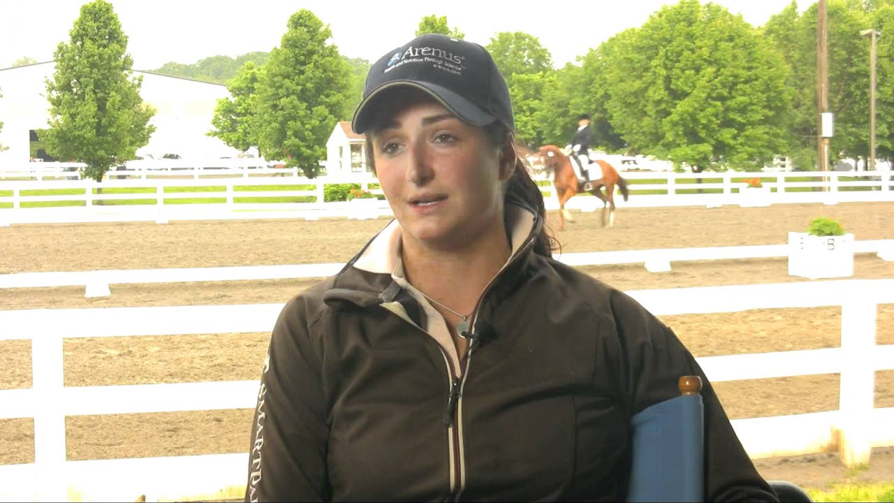 3-Day Event rider Jennie Brannigan talks Aleira - YouTube