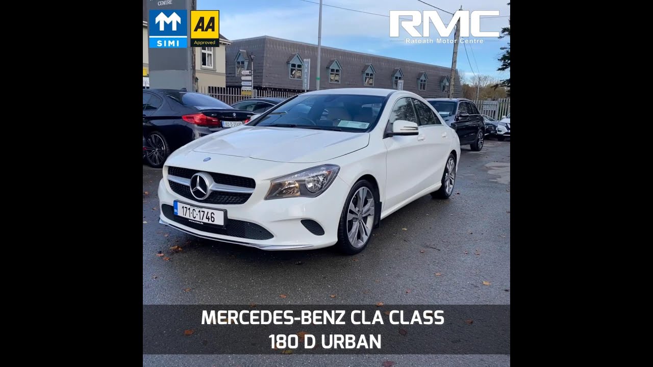 MERCEDES-BENZ CLA CLASS 180 D URBAN - YouTube
