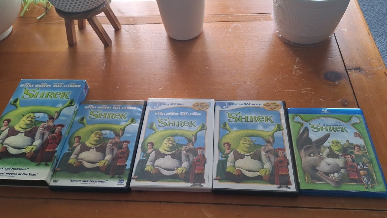 Shrek Media Comparison and History - YouTube