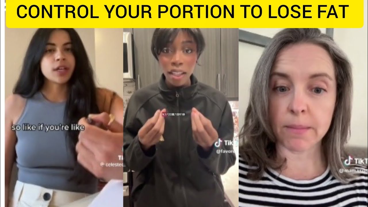 HOW TO PORTION CONTROL AND LOSE WANT EASILY - YouTube