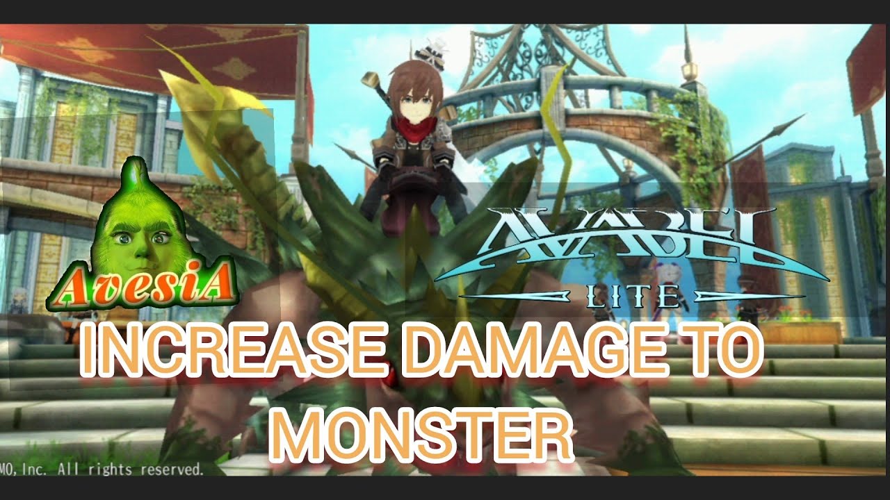 Avabel Lite - How to Increase damage to monster |which weapon should ...