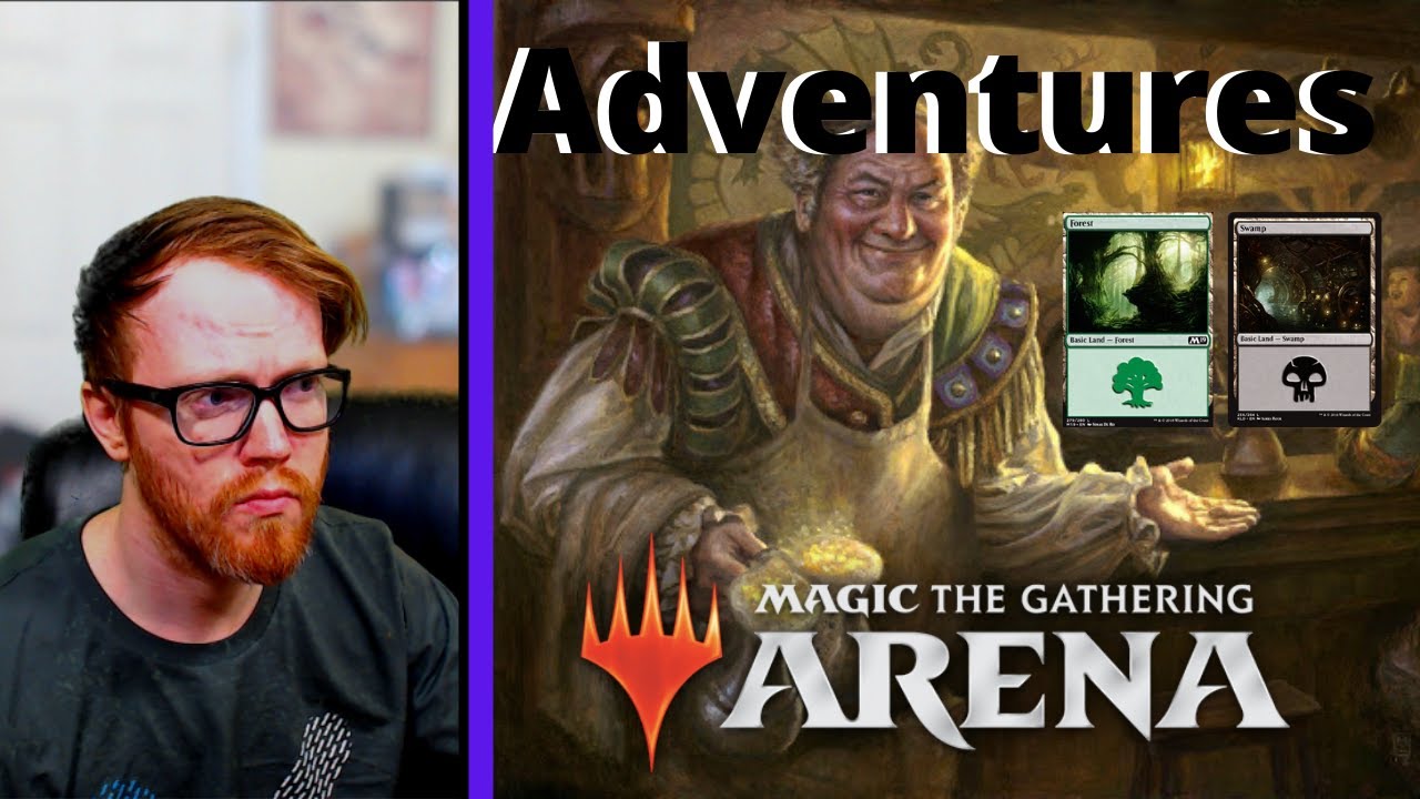 Magic The Gathering Arena Beginner Deck Build - Green Black Adventures ...
