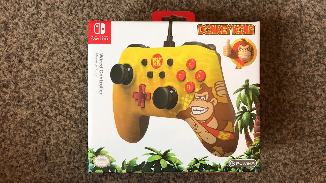 Unboxing - Switch Donkey Kong Controller - YouTube