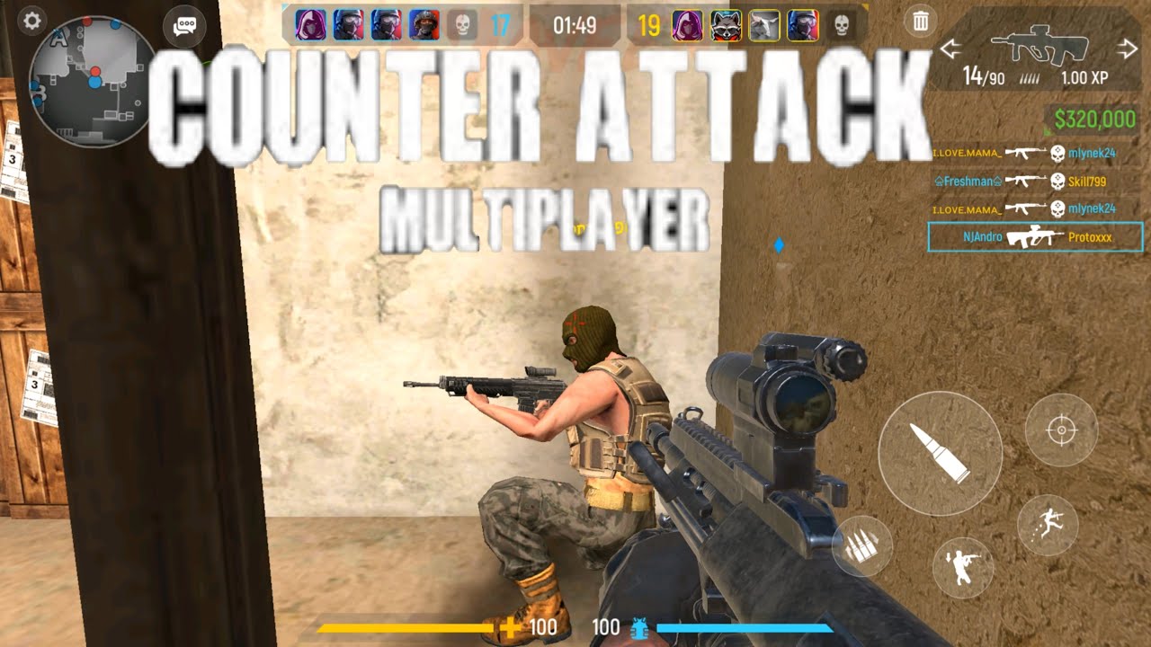 Counter Attack Multiplayer FPS | Addictive Shooting Game #134 - YouTube