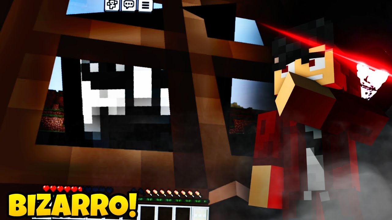 TEM UM STALKER NO MEU MUNDO... bizarro! | The Knocker Addon - Minecraft ...