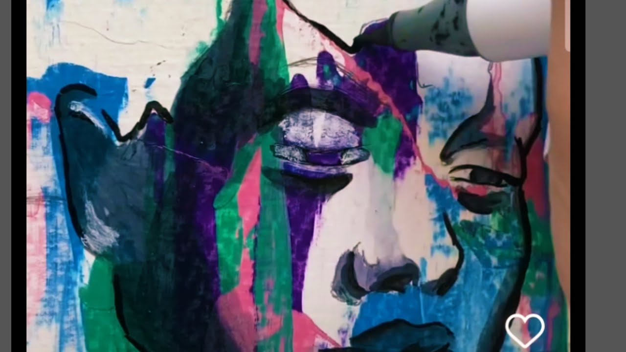 girl face painting easy//how to make girl dace Painting easy //face ...