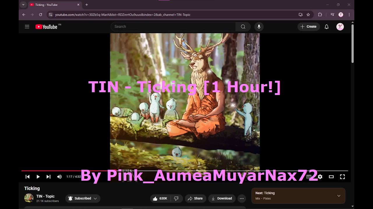 TIN - Ticking [1 Hour!] - YouTube