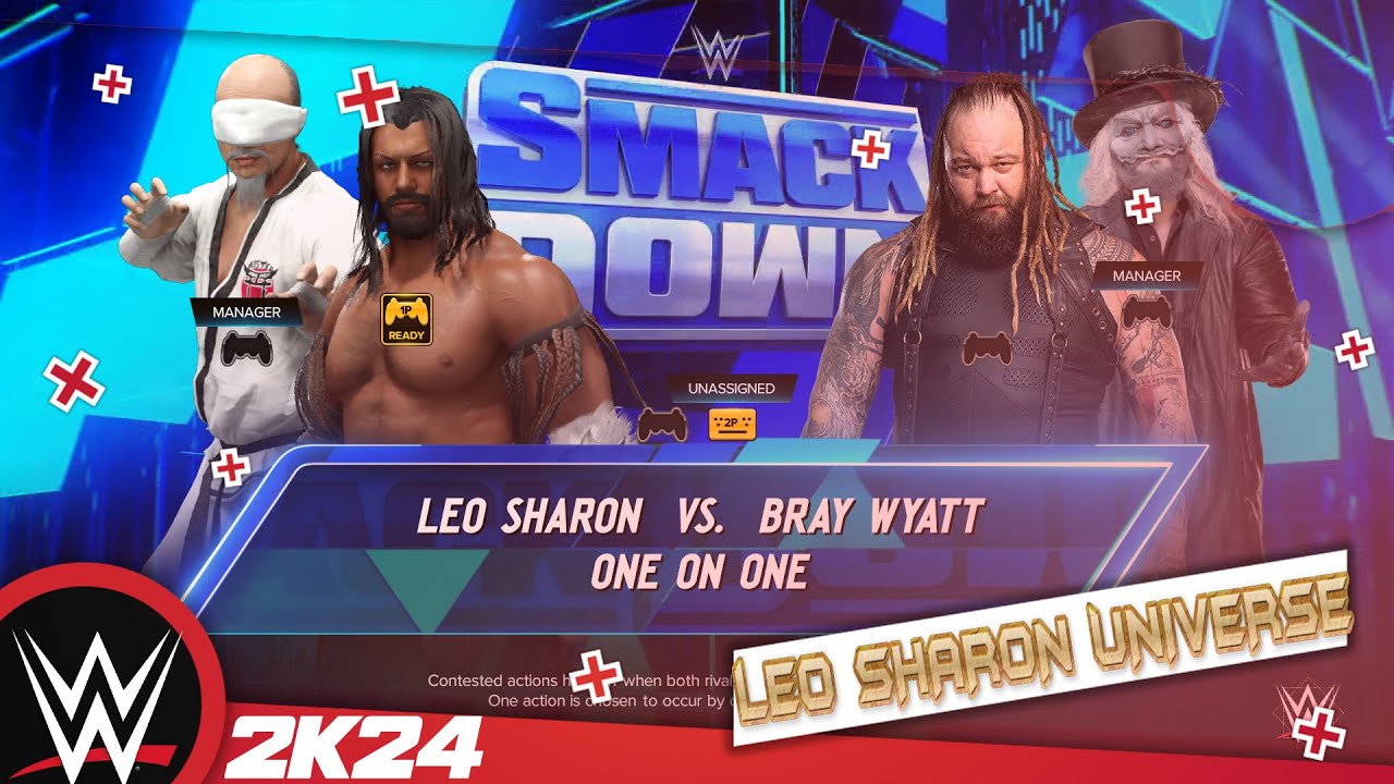 WWE Universe Week 51 - #smackdown - Leo Sharon VS Bray Wyatt - YouTube